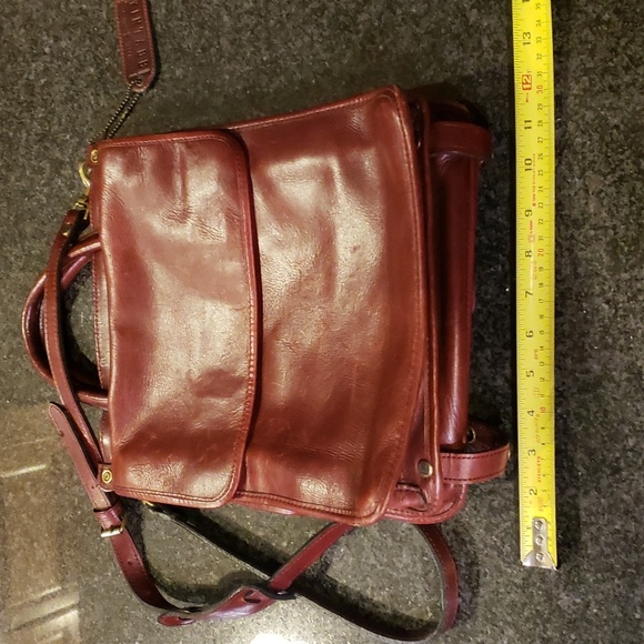 bellezza | Bags | Wine Colored Leather Laptop Bag | Poshmark